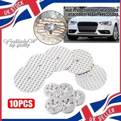 10pcs Heat Protection Plate Heat Shield Attachment Repair Kit ...