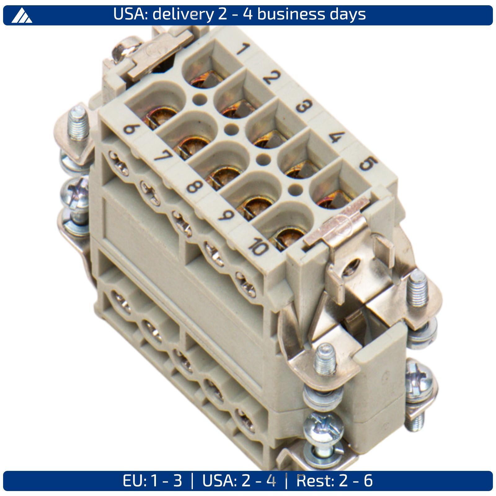 HARTING Pc-gf20 Plug Connector Hood T90144 for sale online | eBay