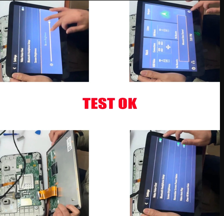 85100044 84824745 LCD Display 2021-24 Suburban GMC Yukon XL Headrest ...