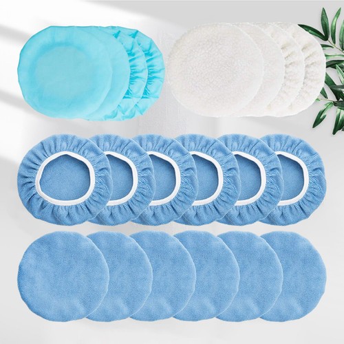 Car Buffer Polisher Pads 9-10 inch Polishing Bonnet Buffing Orbital Pad ...