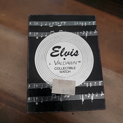 Genuine Leather ELVIS PRESELEY Valdawn Collectible Watch BRAND NEW IN ...
