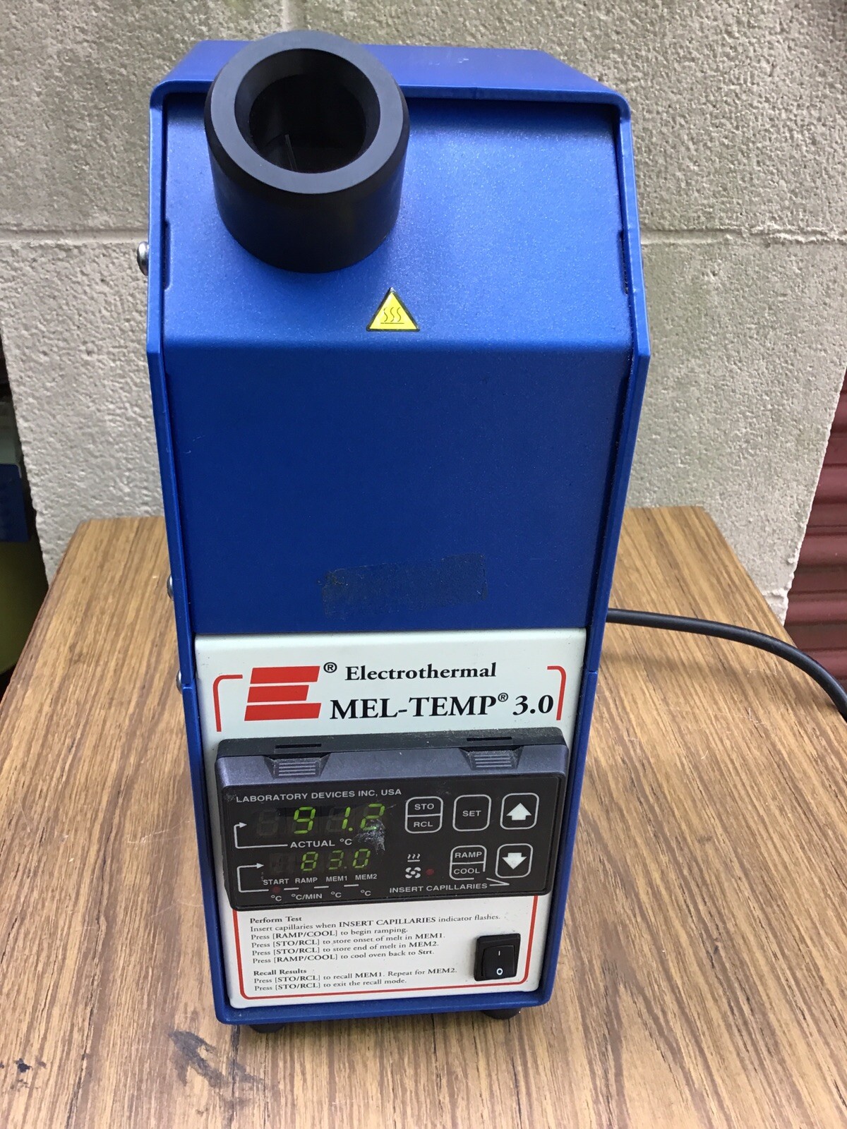 Barnstead International 1401 Electrothermal MEL-TEMP 3.0 | eBay