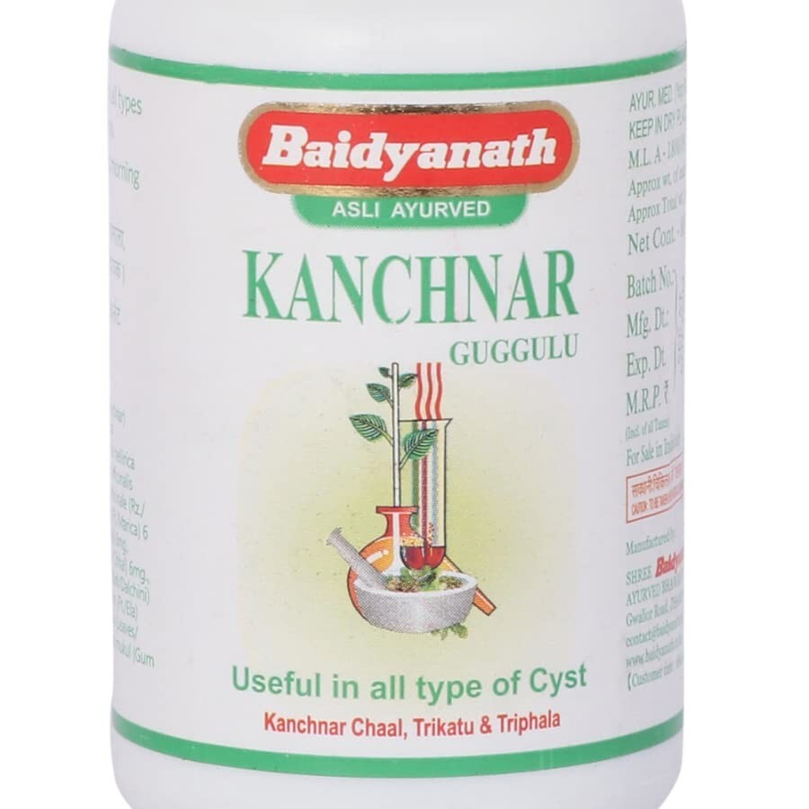 Pack of 2 - Baidyanath Kanchnar Guggulu 80 Tablet Ayurvedic MN1 | eBay