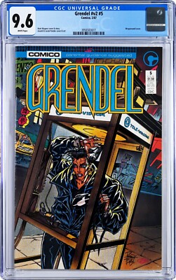 Grendel v2 #5 CGC 9.6 (Feb 1987, Comico) Matt Wagner Story and ...