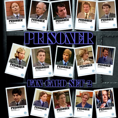 Prisoner Cell Block H Fan Card Set 2 6x4 15 Cards | eBay