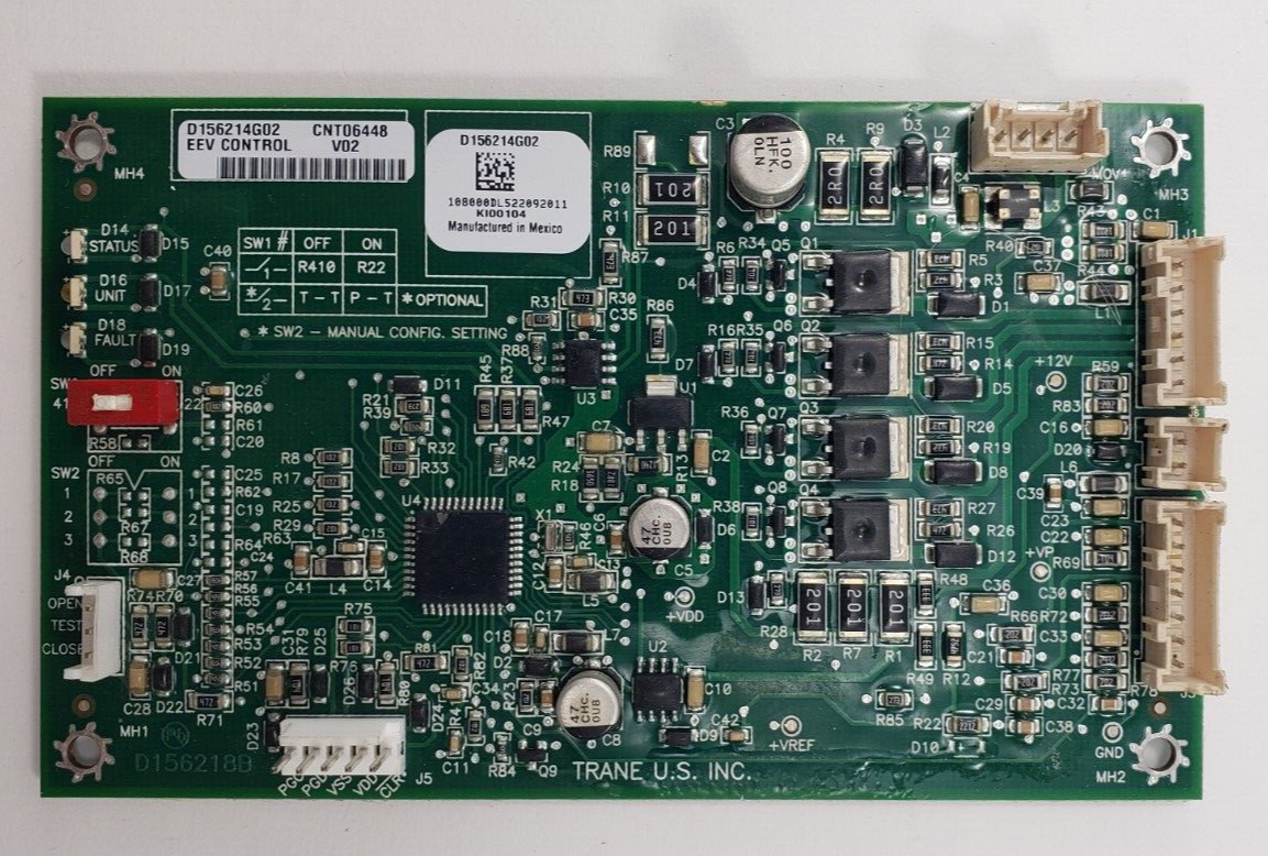 Trane EEV Control Board CNT06448 D156214G02 |KM1202 for sale online | eBay