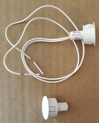 GRI 180-12-W 3/4" Recessed Magnetic Steel Door Contacts & Magnets | eBay