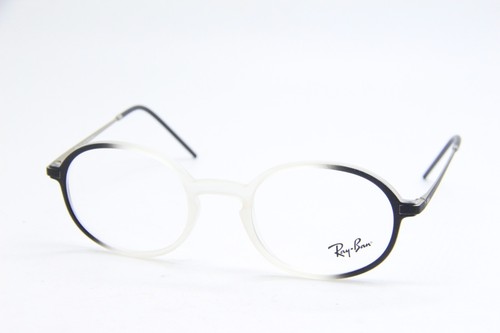 NEW RAY-BAN RB 7153 5789 BLACK TRANSPARENT AUTHENTIC EYEGLASSES RB7153 ...