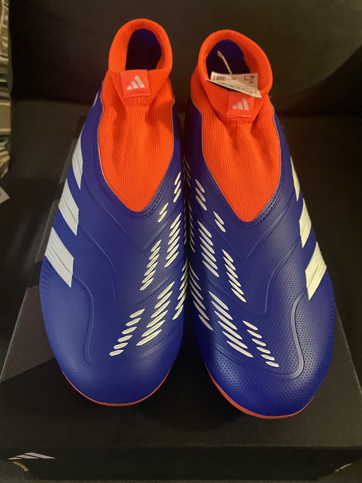 Size 10.5 Adidas Mens Predator League LL Fg Laceless IF6333 Soccer ...