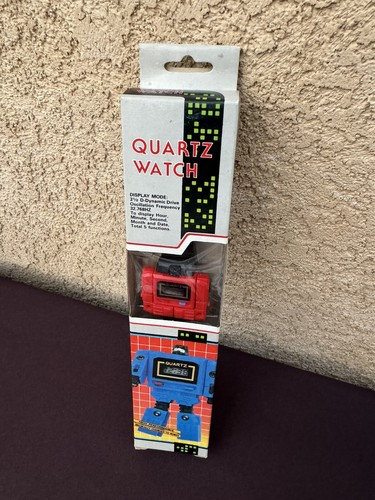 Robot Watch Quartz Transforming Vintage 80s Transformers Micro Change ...