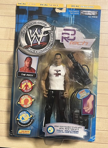 WWF WWE Jakks Pacific R3 Tech Series 2 The Rock Action Figure The Final ...