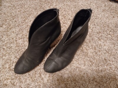 A2 by Aerosoles Gravity Black Ankle Boots Womens Shoes Size 8 Block ...