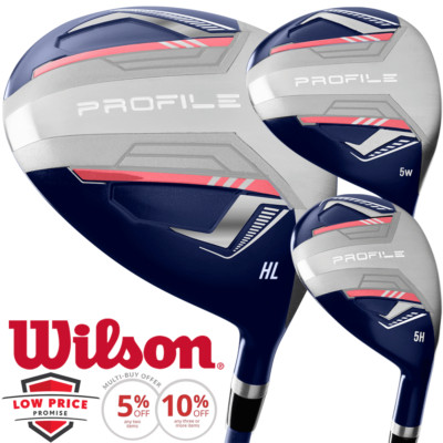 WILSON 2025 PROFILE LADIES GOLF CLUBS DRIVER, FAIRWAY & HYBRIDS ...