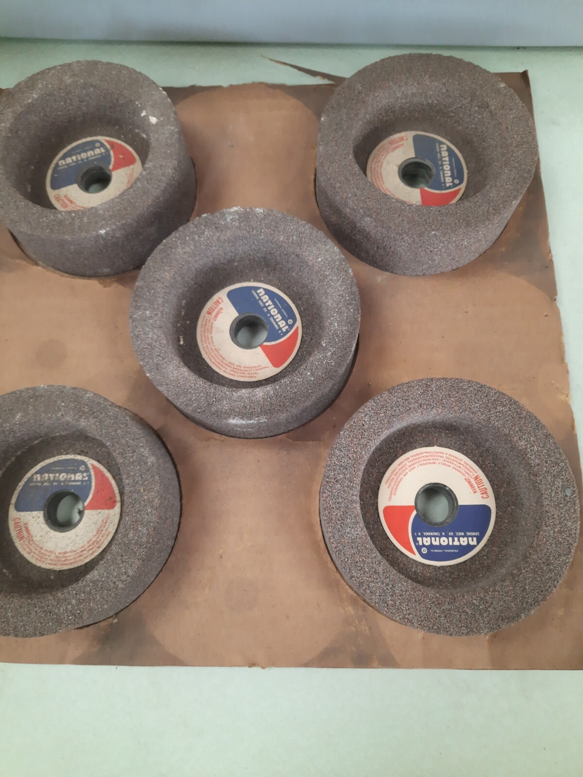 National Grinding Wheel 4 x 1-1/2 x 5/8 MA46 J 12V3 Rec. 1 x 2-3/4 x 1 | eBay
