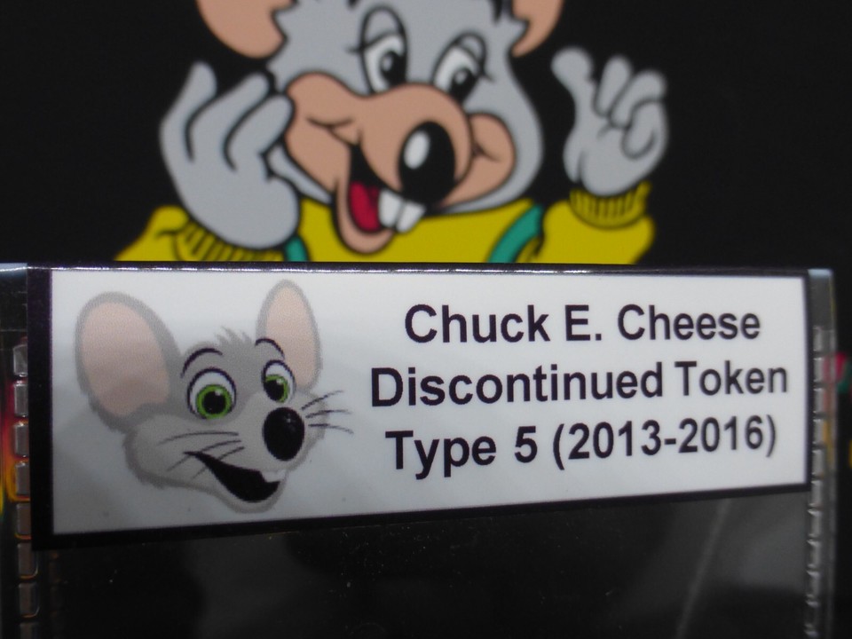 Chuck E. Cheese Token, Type 5 (2013-2016) Chucky Cheese's Great Gift ...