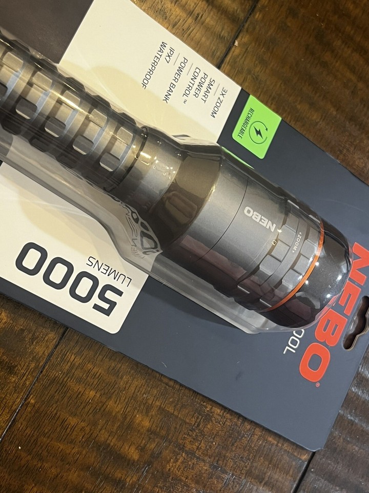 Nebo Davinci 5,000-Lumen Rechargeable Flashlight IPX7 | eBay