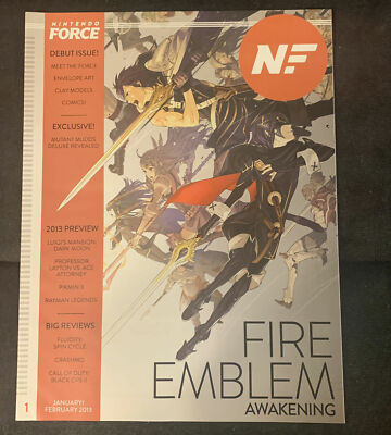 Nintendo Force Magazine Debut Issue #1 - January/February 2013 - NEW | eBay