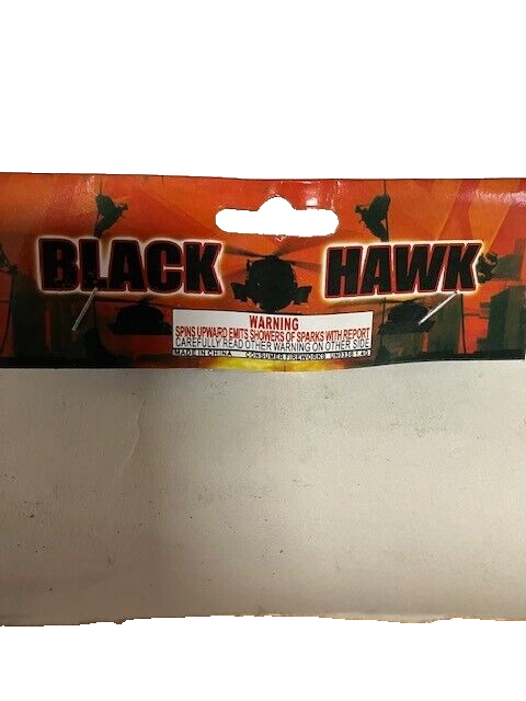 Black Hawk Helicopter Firecracker Firework Cardboard Label | eBay