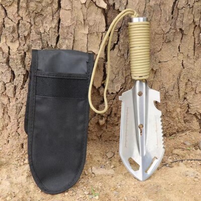 Tactical Mini Camping Shovel Folding Multi-functional Military Survival ...