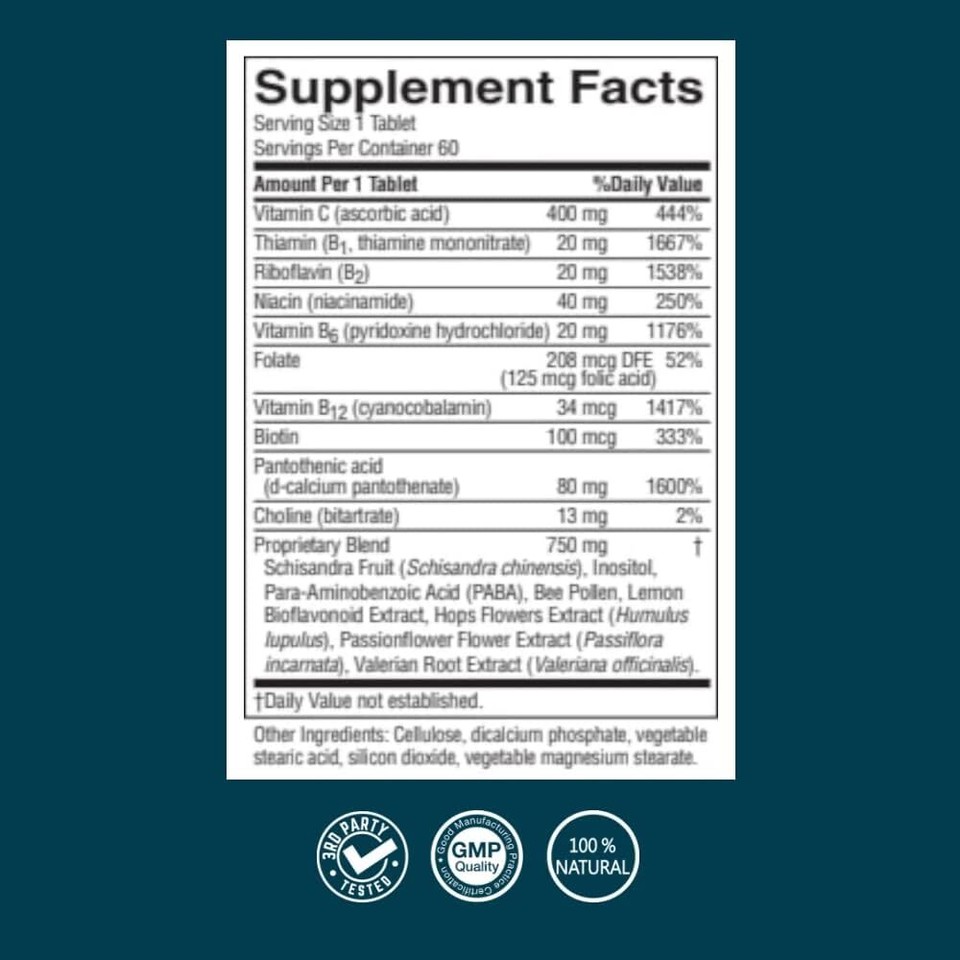 Nature's Sunshine Nutri-Calm, 100 Tablets | Natural Anxiety Supplement ...