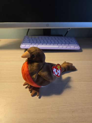 TY Beanie Babies "Early" the Robin Stuffed Plush Toy With Tag | eBay