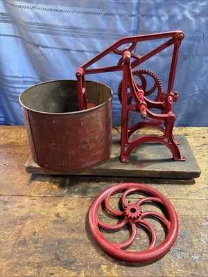 Antique Vintage Starrett Kitchen Food Nut Chopper Cutter Processor ...