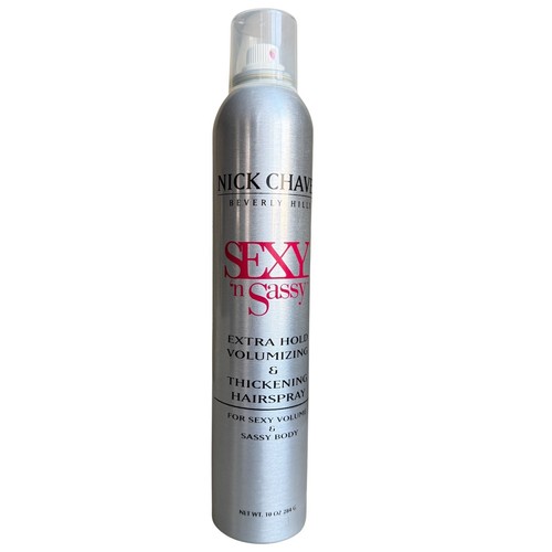Rare Nick Chavez Sexy N Sassy Extra Hold Volumzing Thickening Hairspray ...