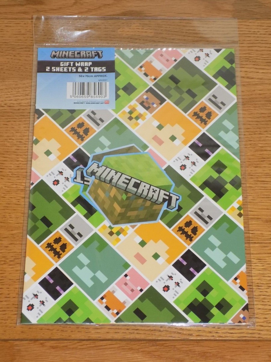 Minecraft Wrapping Paper