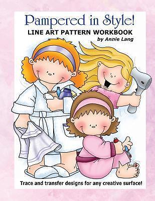 Pampered in Style! : Line Art Pattern Workbook by Annie Lang (2016 ...