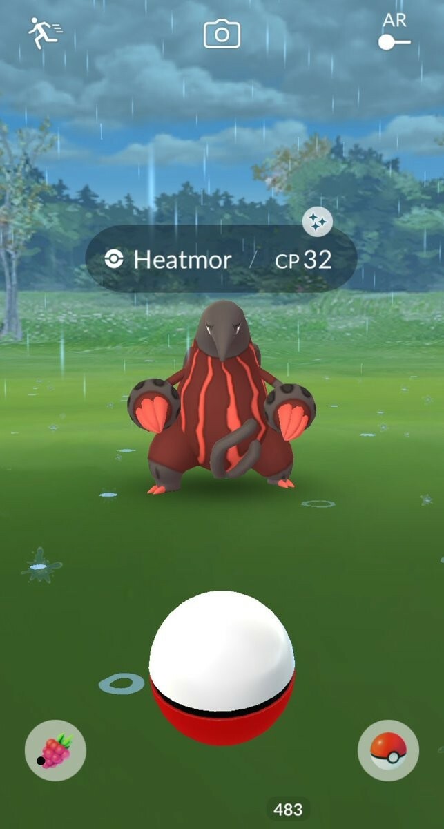 Shiny Heatmor Pokemon Go | eBay
