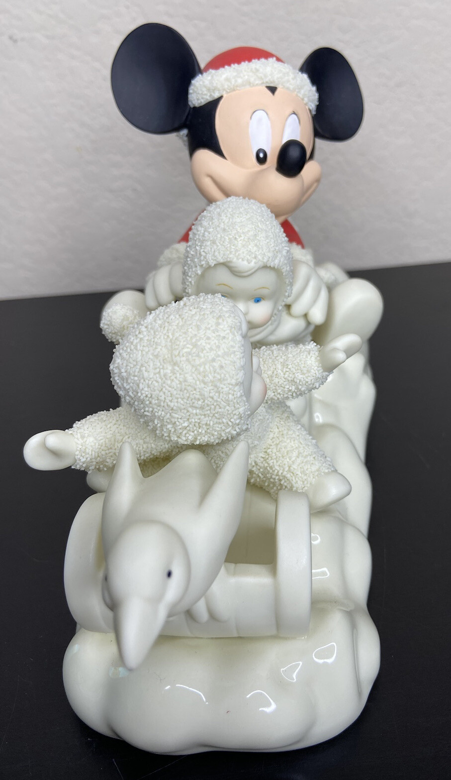 Department 56 Disney Christmas Mickey Mouse Snowbabies # 69990 Sleigh ...