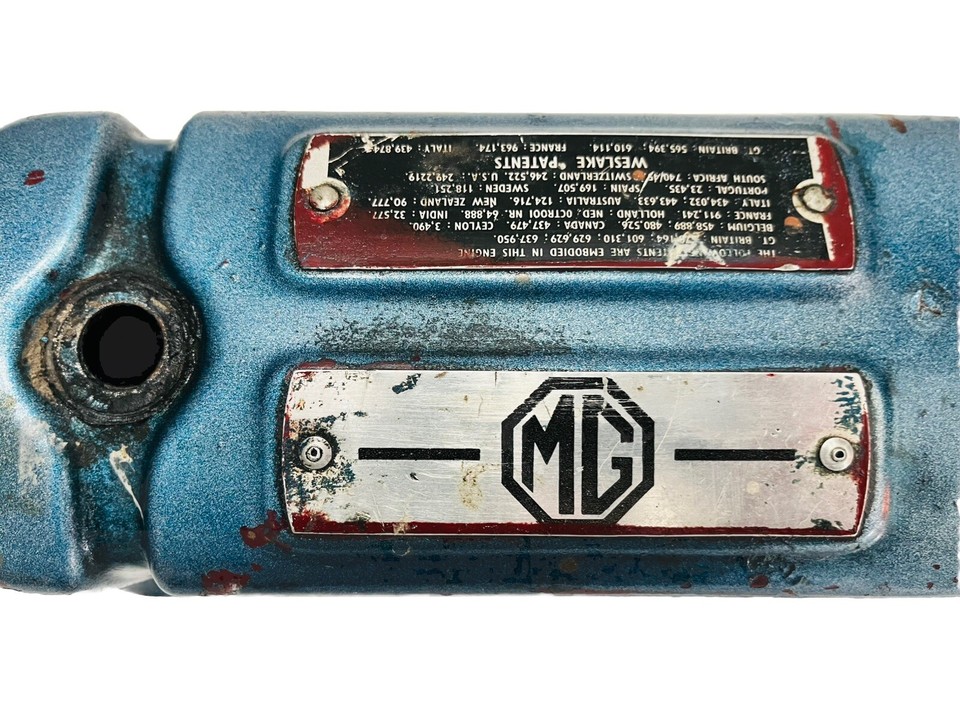 MG Valve Cover Factory Original OEM MGB Rocker Cover 1800 | eBay