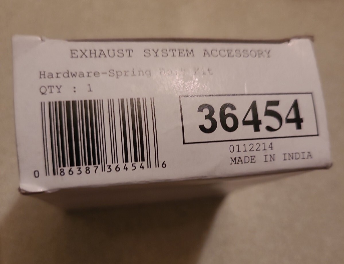 Exhaust Bolt and Spring-Sedan Walker 36454 | eBay