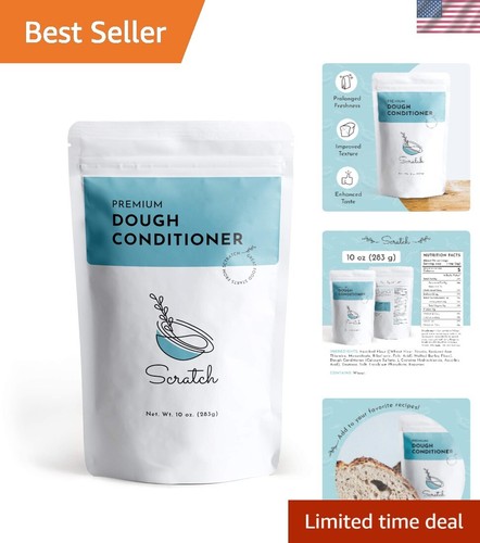 Versatile Dough Conditioner for All Flours - 10 oz Bread Improver for ...