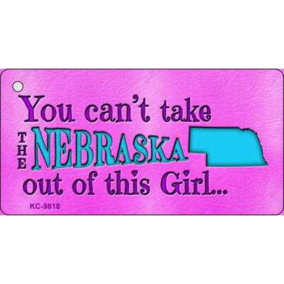 Nebraska Girl Novelty Metal Key Chain KC-9818 | eBay