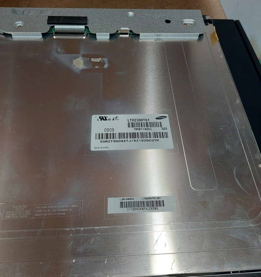 Samsung LTM230HT01-001 23" LCD Back Panel lj96-04580a From HP W2338H ...