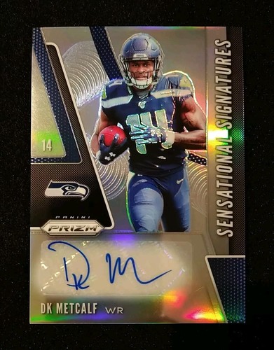 2019 Prizm DK Metcalf Sensational Signatures RC Auto Seahawks RD | eBay