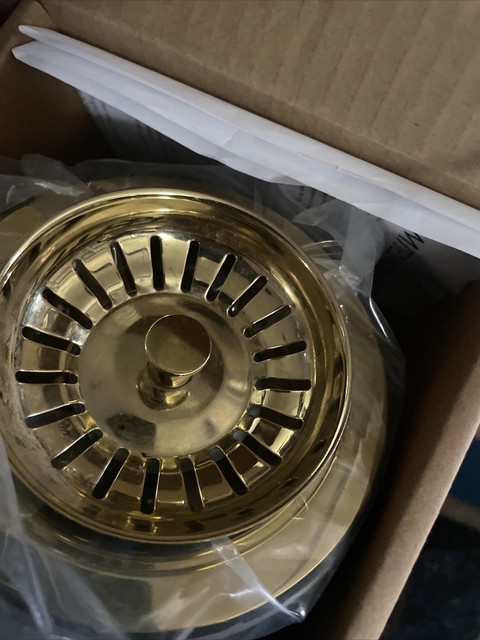 Brasstech 121/10 Large Basket Strainer Set Satin Bronze for sale online ...