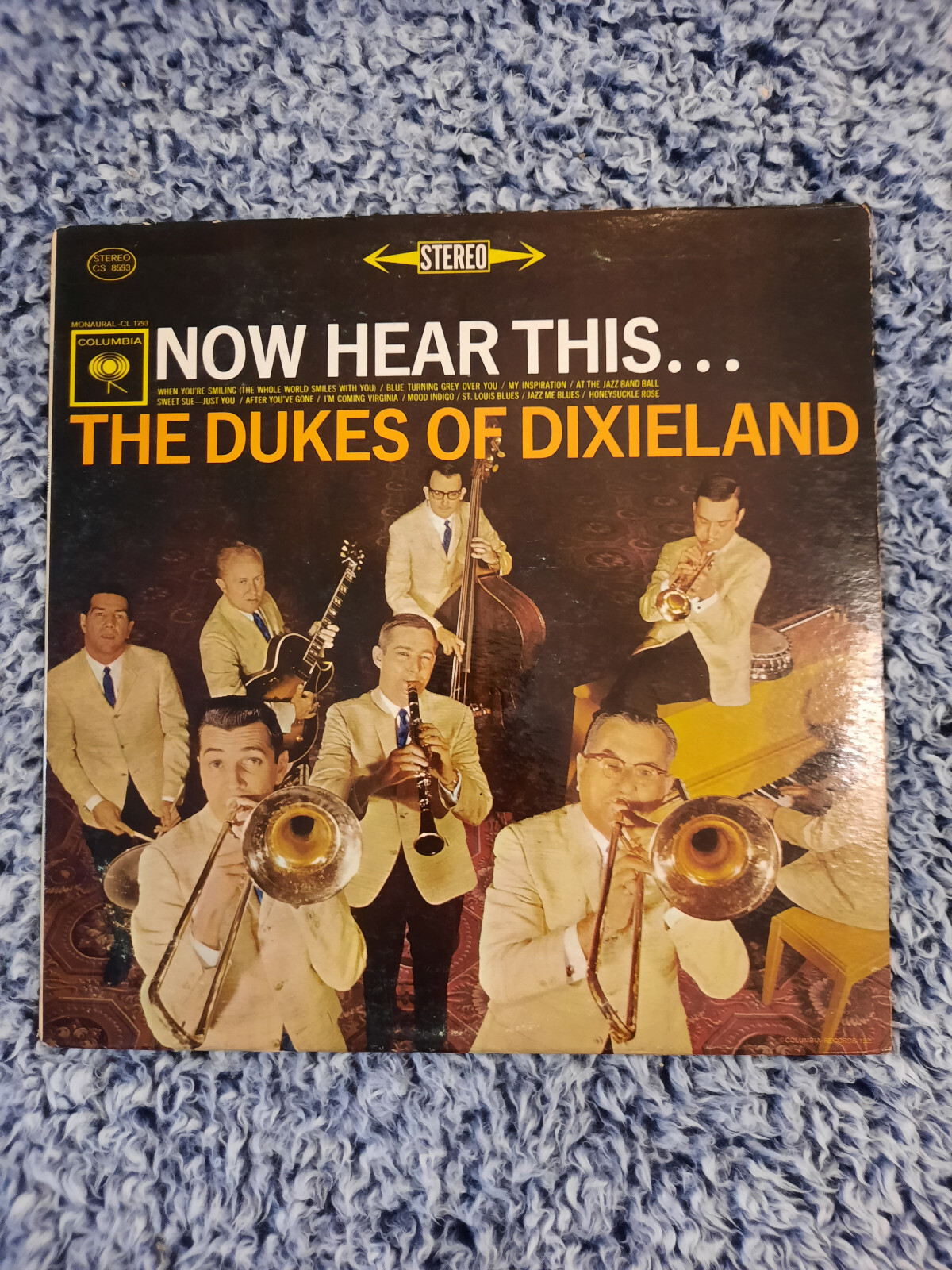 Now Hear This: The Dukes Of Dixieland. Vinyl Record LP Columbia 1962 CS ...