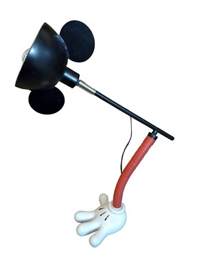 VERY RARE VINTAGE DISNEY MICKEY MOUSE HAND/EAR LAMP W/FINGER CLICKER ...