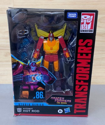 Hasbro Transformers Studio Voyager Series 86-04 Autobot Hot Rod Action ...