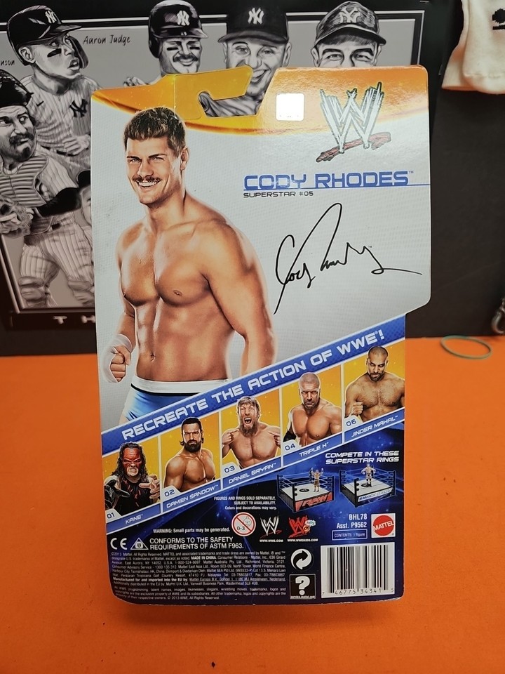Cody Rhodes Action Figure #05 2013 Mattel WWE Wrestling Series | eBay