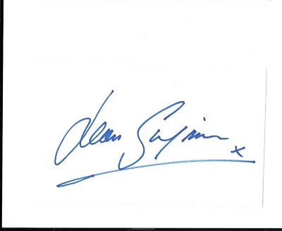 Celebrity Autograph on Card Hollywood Actress Actor JEAN SIMMONS | eBay