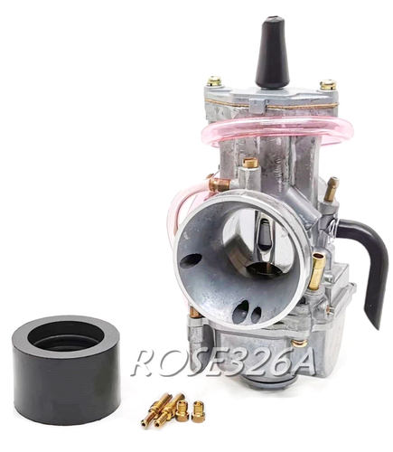 PWK 32MM Racing Flat Side Carburetor for Scooter ATV Motorcycle and ...