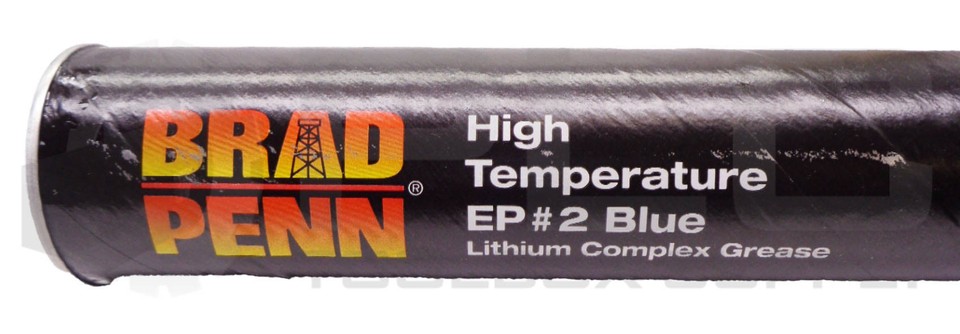 LOT OF 8 NEW BRAD PENN 567-7867 HIGH TEMP EP #2 BLUE GREASE 14oz. TUBES ...