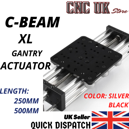 X Y Z AXIS DIY KIT CNC ROUTER PLASMA C-BEAM ACTUATOR with XL Large ...