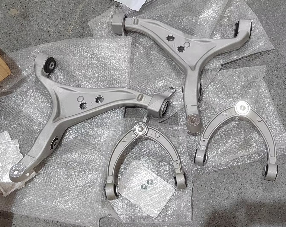4x Front Lower & Upper Control Arm for Mercedes-Benz X166 GL350 GL450 ...