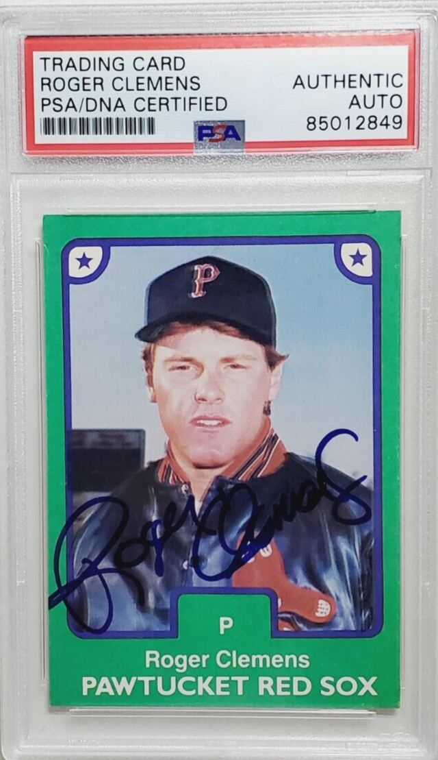 Roger Clemens Autographed Memorabilia | Signed Photo, Jersey ...