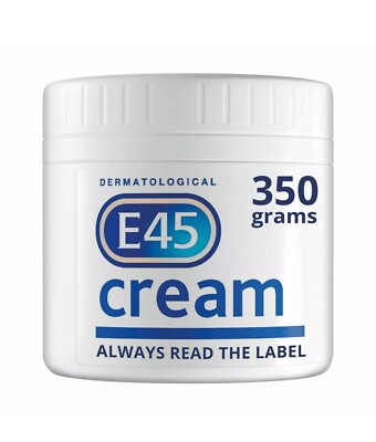 E45 Moisturising Cream 350g - Dermatological Itch Relief Cream FAST ...