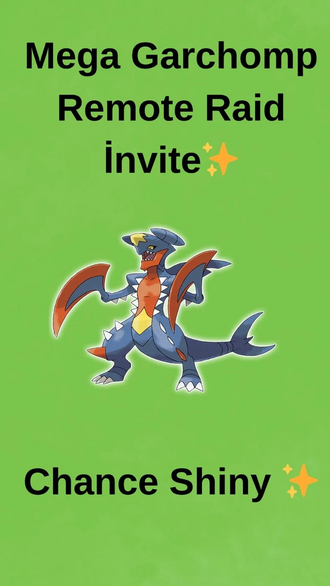 Pokemon Shiny Mega Garchomp